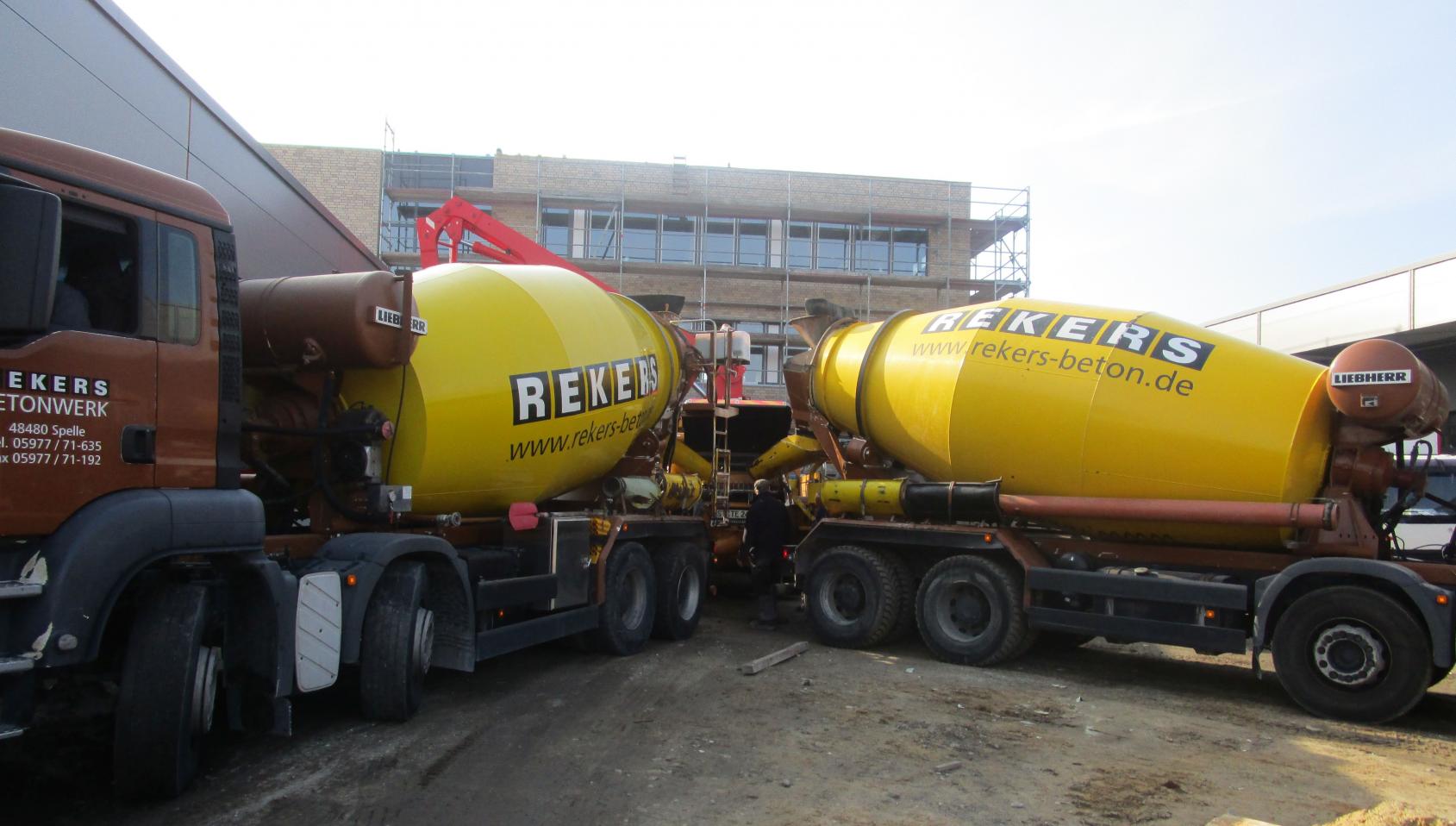 Transportbeton | Baustellenbetonlieferung von REKERS